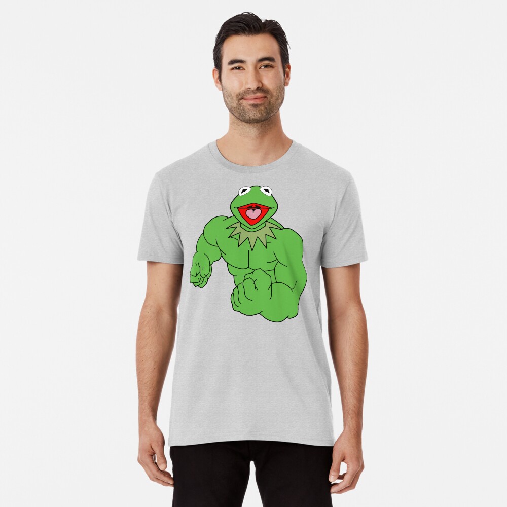 "Kermit The Frog Muscle " Poster for Sale by Eolithic | Redbubble