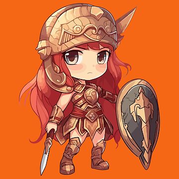 "Chibi Pantheon Collection: Athena Goddess of Wisdom" Sticker for Sale ...