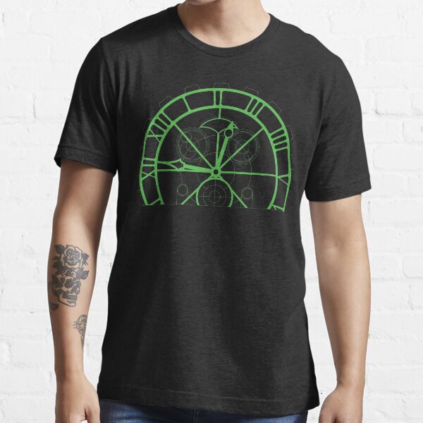 "Wicked Clock Set Design - Green" T-shirt by laingdesign | Redbubble