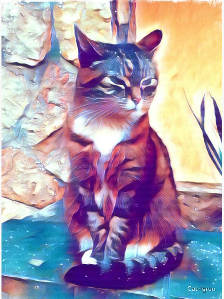 "Angry Kitty" Poster by Cat-Igrun | Redbubble