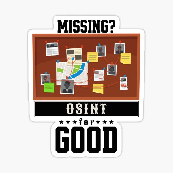 "OSINT for Good | Open Source Intelligence | Cyber Security" Sticker ...