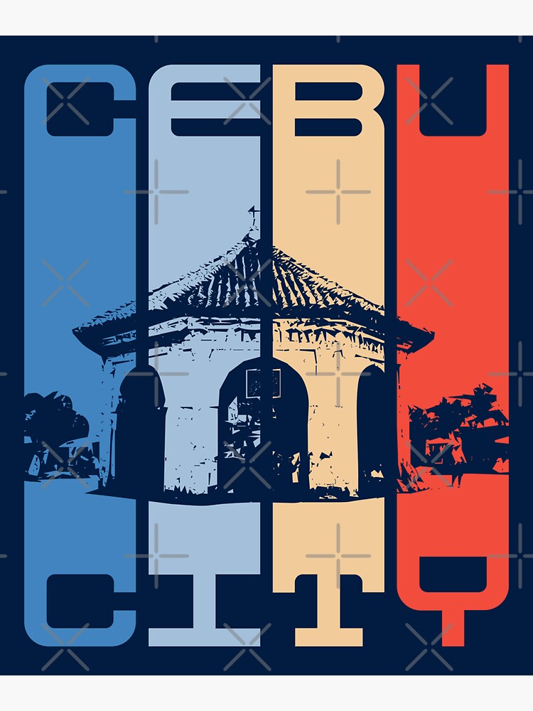 "Cebu City Magellan Cross Cebuano Pinoy Philippines Gift" Sticker for ...