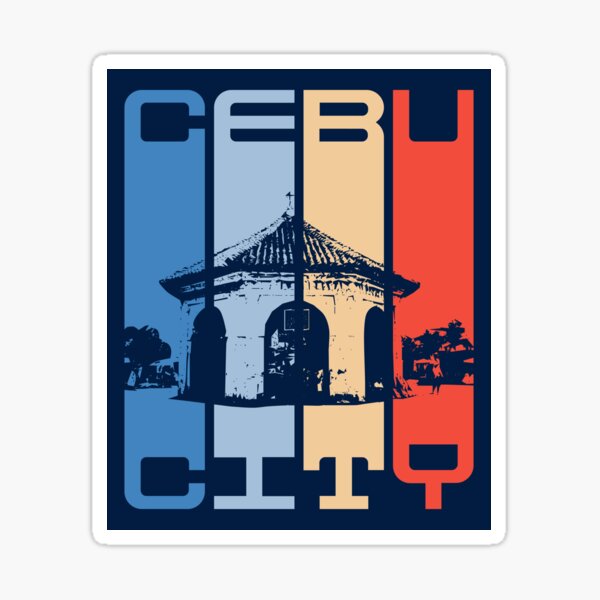"Cebu City Magellan Cross Cebuano Pinoy Philippines Gift" Sticker for ...