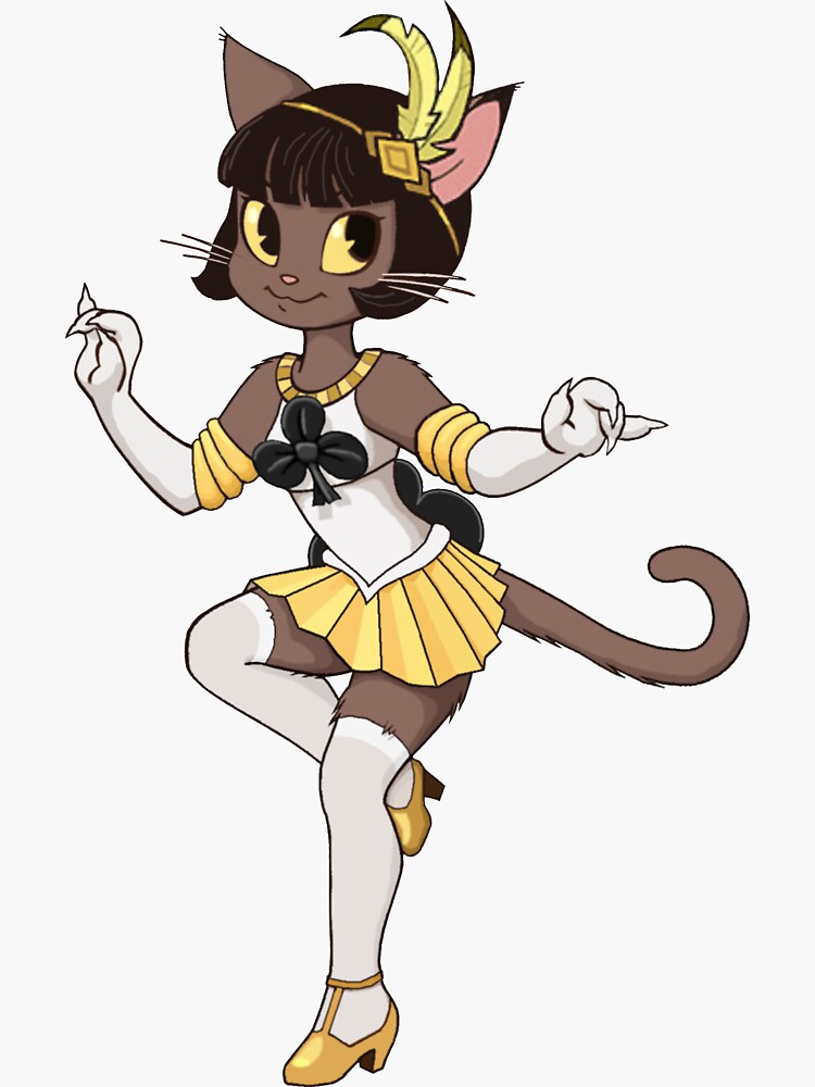 "Ivy Pepper from Lackadaisy Cats, Clothing-design by Lookafar" Sticker ...