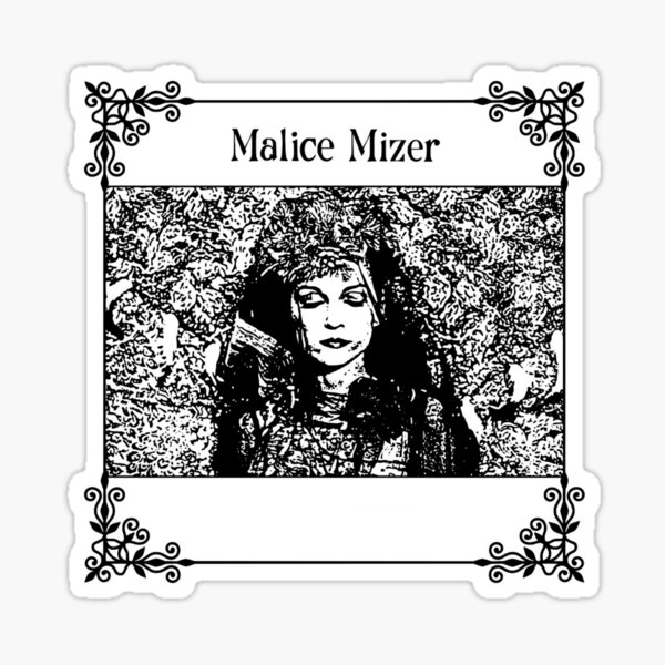 "Malice Mizer- Sans Logique" Sticker for Sale by MochiWren | Redbubble