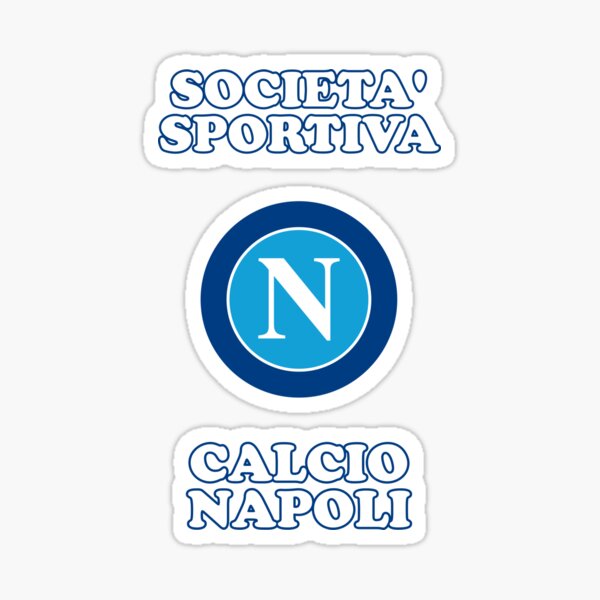 "SSC NAPOLI" Sticker for Sale by LilyChris | Redbubble