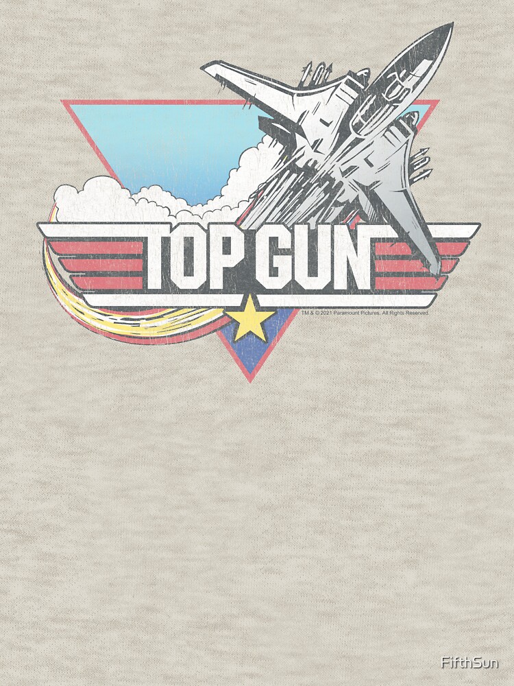 "Top Gun Retro Inverted Jet Logo" Essential T-Shirt for Sale by ...
