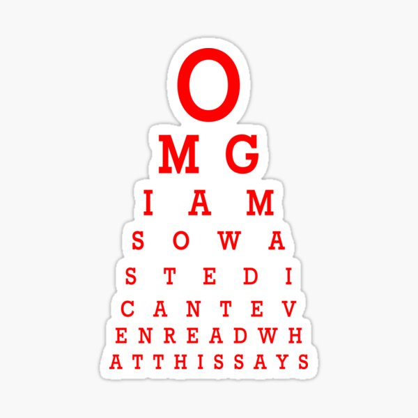 "OMG" Sticker for Sale by no-doubt | Redbubble
