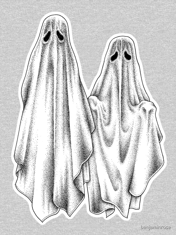 "Sheet Ghosts" T-shirt for Sale by benjaminrose | Redbubble | ghost t ...