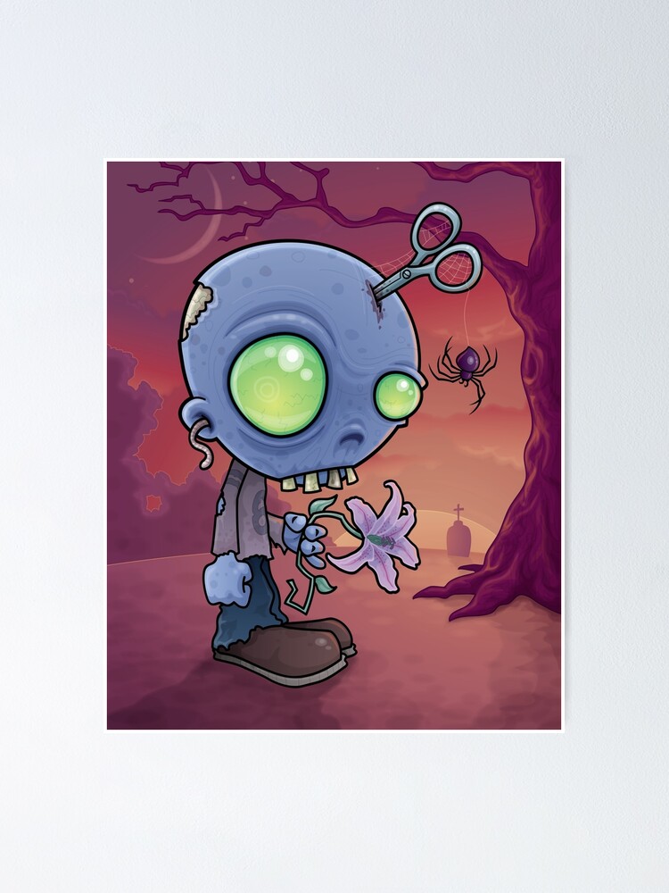 "Zombie Jr." Poster by fizzgig | Redbubble