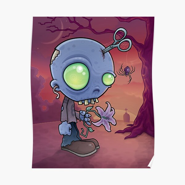 "Zombie Jr." Poster by fizzgig | Redbubble