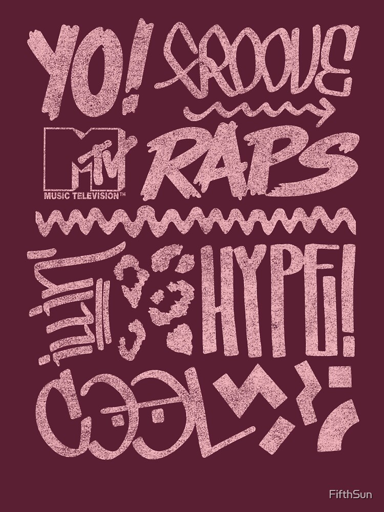 "MTV Yo! MTV Raps Retro Graffiti MTV Logo " Essential T-Shirt for Sale ...