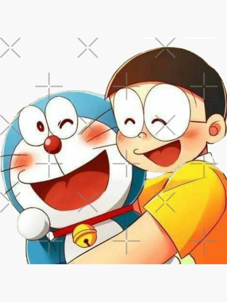 "Doremon,Doremon" Sticker for Sale by Designs248877 | Redbubble