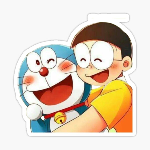 "Doremon,Doremon" Sticker for Sale by Designs248877 | Redbubble