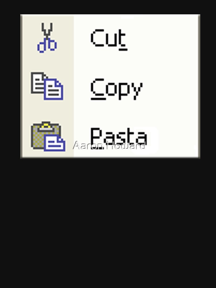 "Cut Copy Pasta" T-shirt for Sale by GreasyGrandma | Redbubble | funny ...