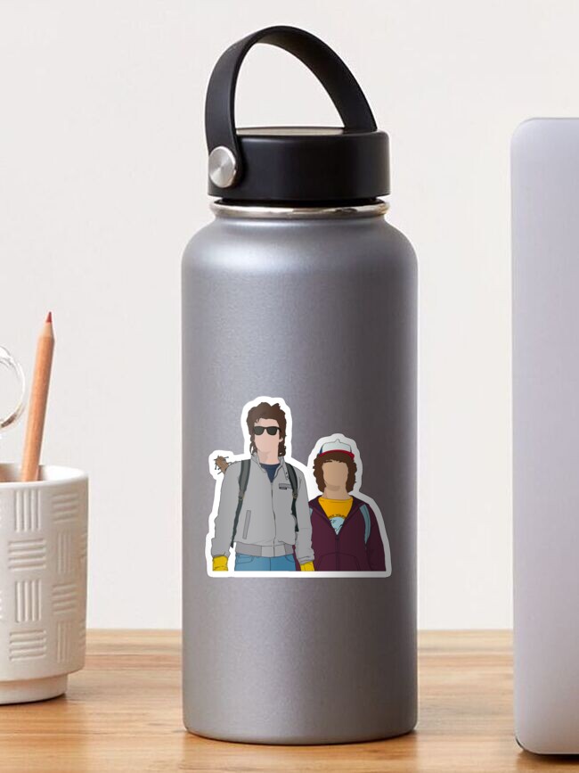 "Dustin and Steve Design " Sticker for Sale by SimpleDees | Redbubble