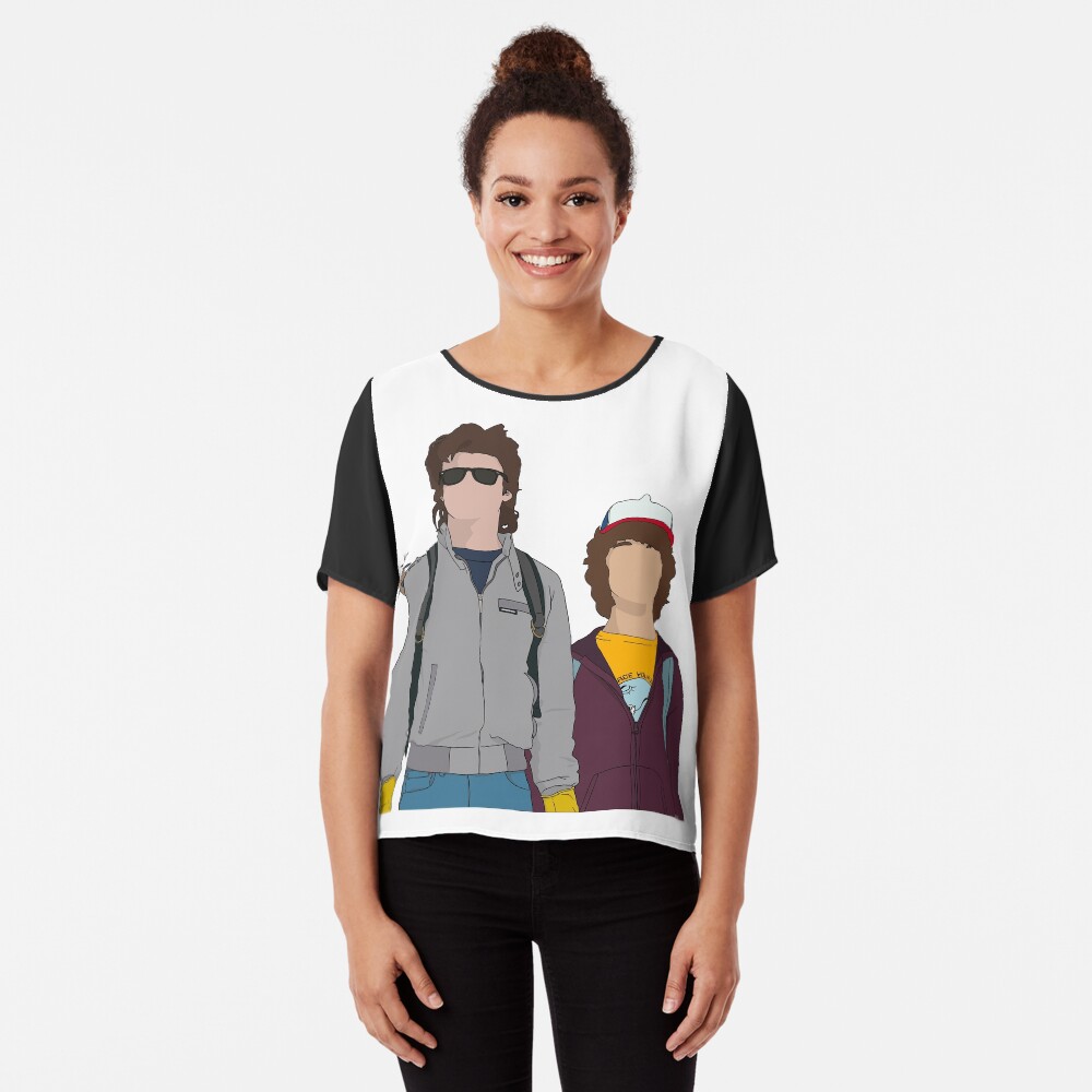 "Dustin and Steve Design " Sticker for Sale by SimpleDees | Redbubble