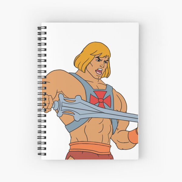 "He-man I have the power Tribute" Spiral Notebook by Altairicco | Redbubble