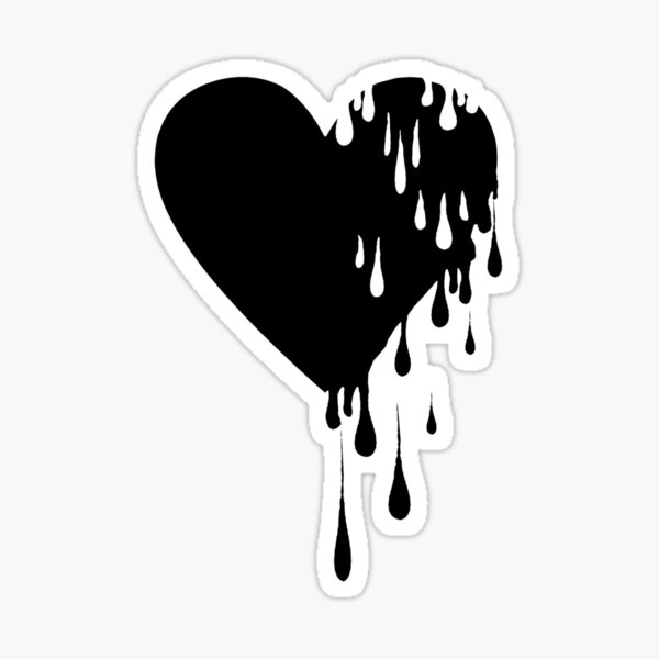 Bleeding Heart Stickers | Redbubble
