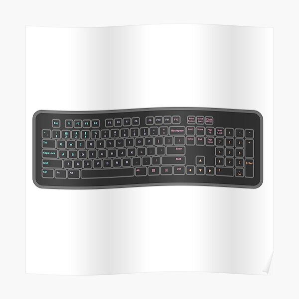 Computer Keyboard Posters | Redbubble