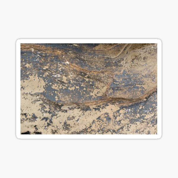 "Intimate Beach Carving" Sticker for Sale by textural | Redbubble