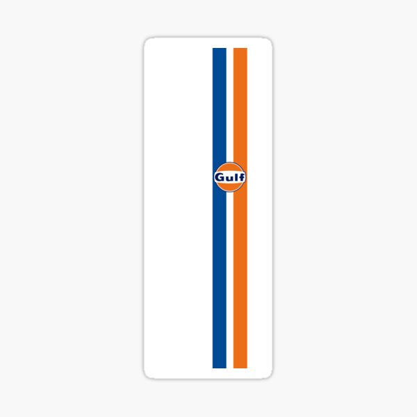 Gulf Racing Stickers | Redbubble