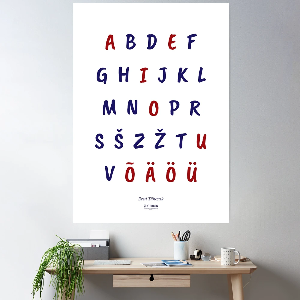 Estonian Alphabet