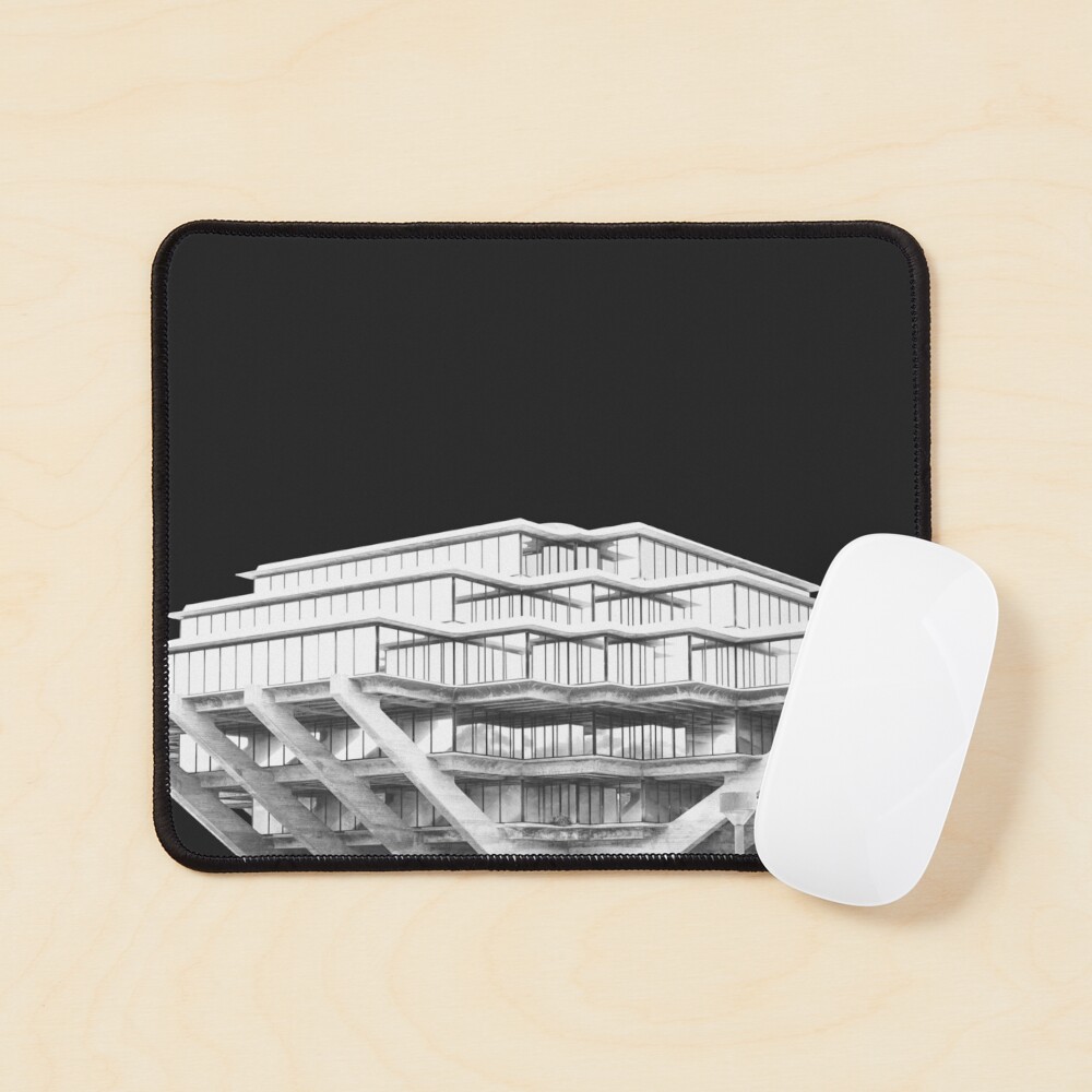 "Geisel Library, Sun Diego - Brutalist Architecture, Modern Design ...