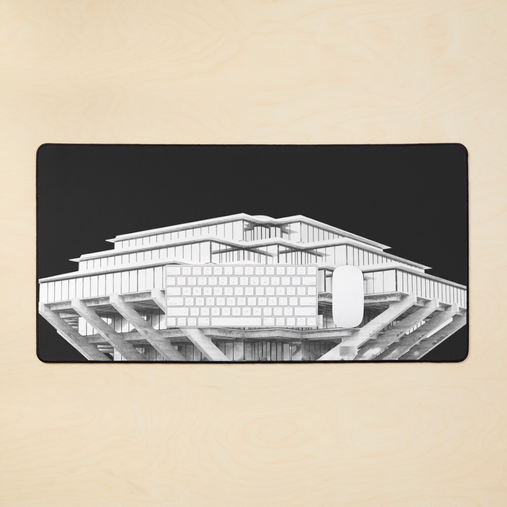 "Geisel Library, Sun Diego - Brutalist Architecture, Modern Design ...