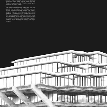 "Geisel Library, Sun Diego - Brutalist Architecture, Modern Design ...