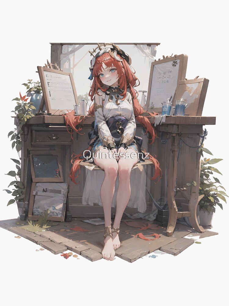 "Nilou - Genshin Impact" Sticker for Sale by Quintessenz | Redbubble