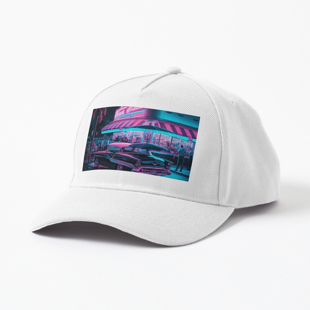 "Classic Miami Vice Diner - Retro Miami Vice 80s design - Cool vintage ...