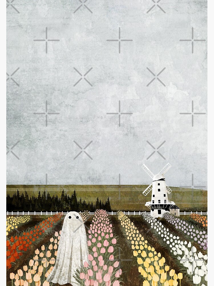 "Tulip Ghost" Postcard for Sale by katherineblower | Redbubble