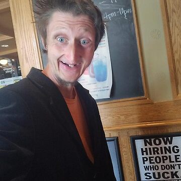 "Daniel Larson Selfie Sticker" Sticker for Sale by internetfarmer ...