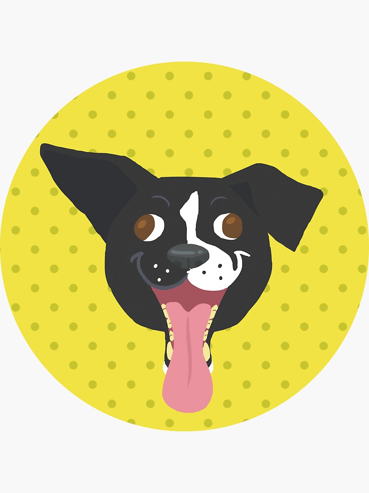 "Oreo the Dog" Sticker by MakennaMadeThis | Redbubble