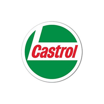 "castrol oil" Sticker for Sale by pabloaimars | Redbubble