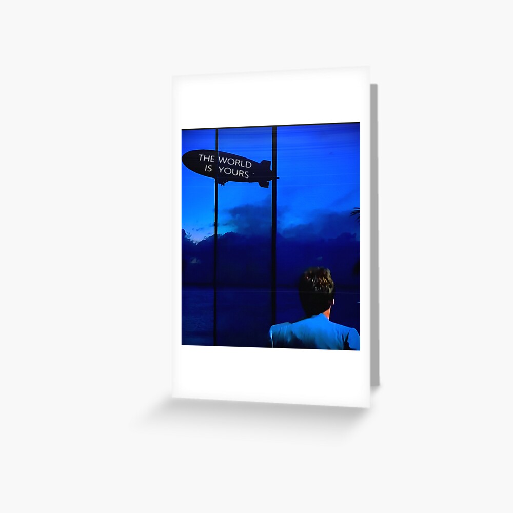 "Scarface The world is yours" Sticker for Sale by Muggers12 | Redbubble