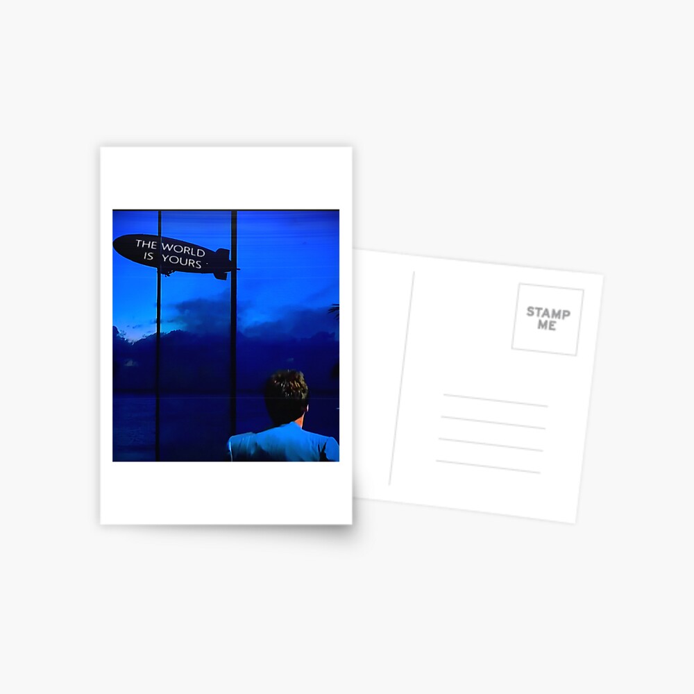 "Scarface The world is yours" Sticker for Sale by Muggers12 | Redbubble