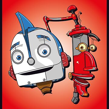 "Fender and Rodney - Mechanical Friends from the Robots Movie" Sticker ...