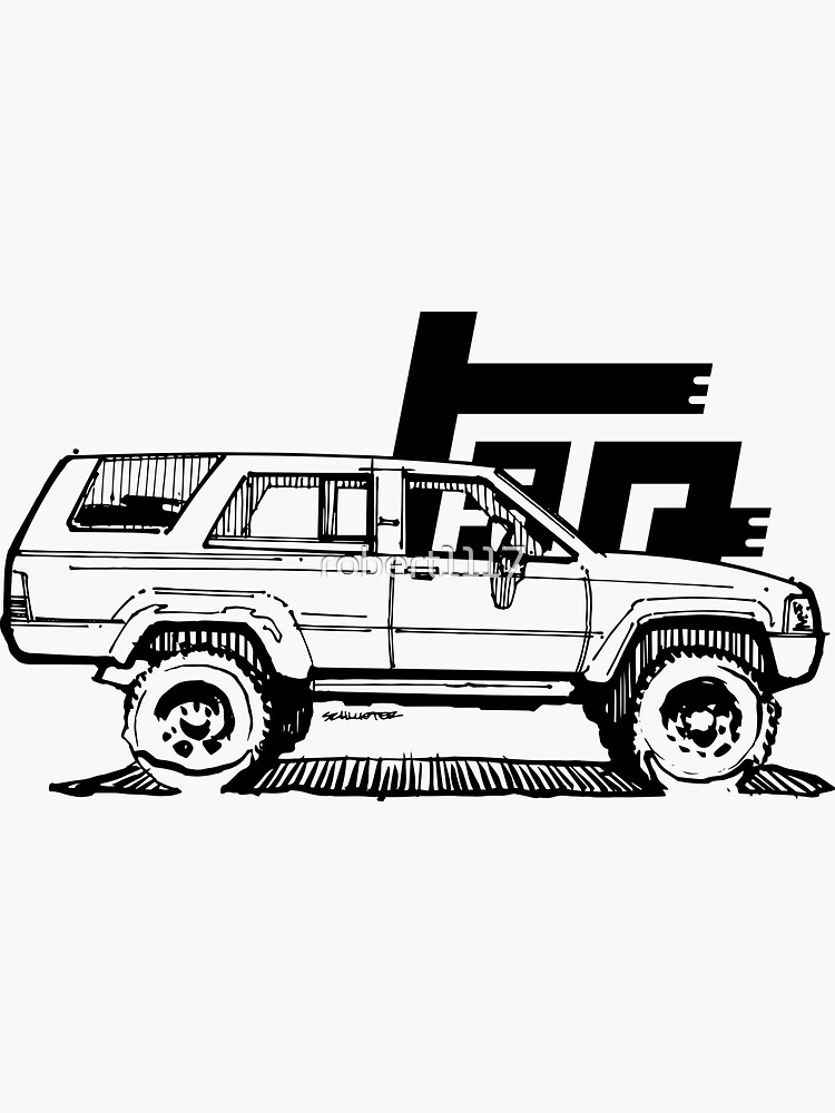 " 1st Gen 4Runner TRD " Sticker for Sale by robert1117 | Redbubble