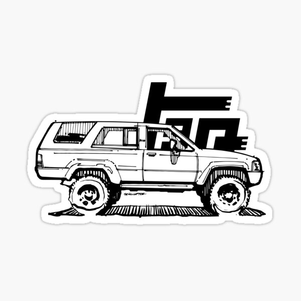" 1st Gen 4Runner TRD " Sticker for Sale by robert1117 | Redbubble