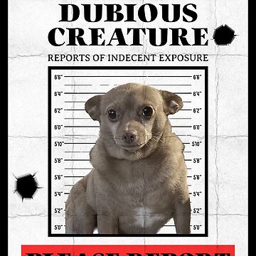 "Dubious Mouse" Sticker for Sale by Cheddariniii | Redbubble