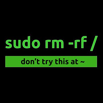"Sudo Linux Programming Command" Sticker for Sale by TechTeez | Redbubble