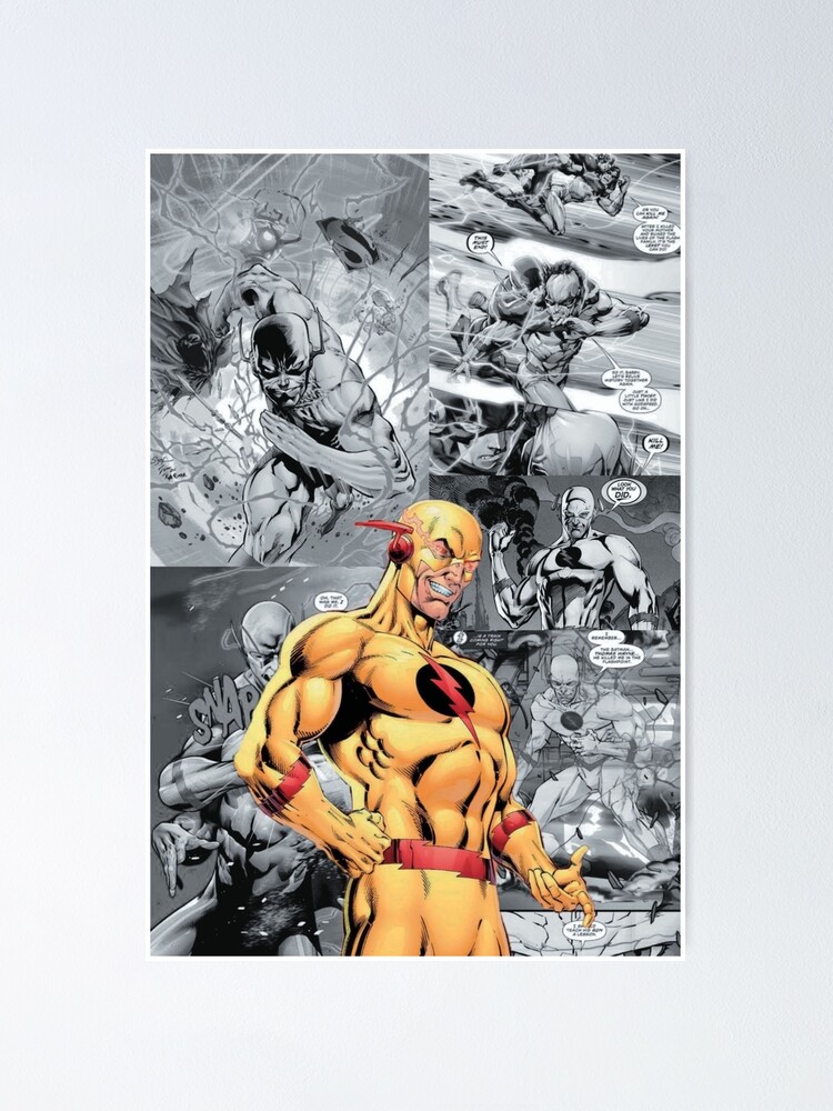 "Reverse Flash " Poster for Sale by jinwooo | Redbubble