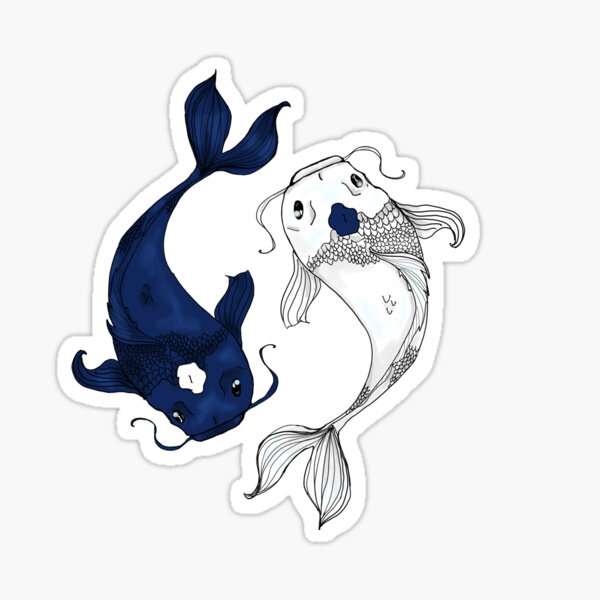 "Opposites attract" Sticker for Sale by Coldstars | Redbubble