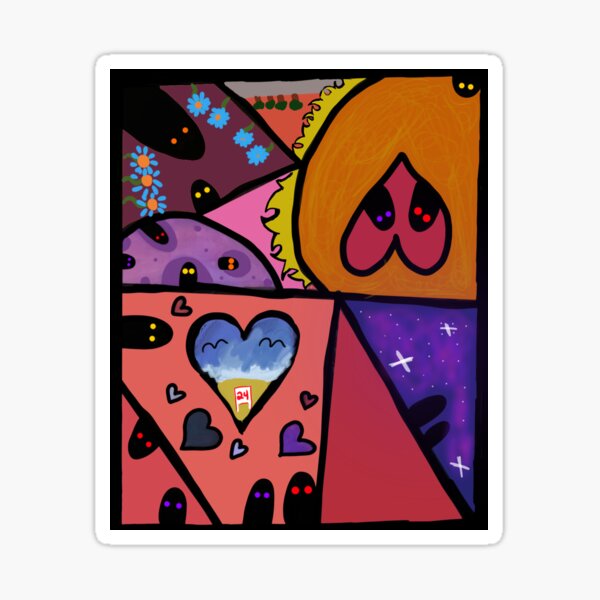 "Four is a crowd " Sticker for Sale by SunshineOil | Redbubble