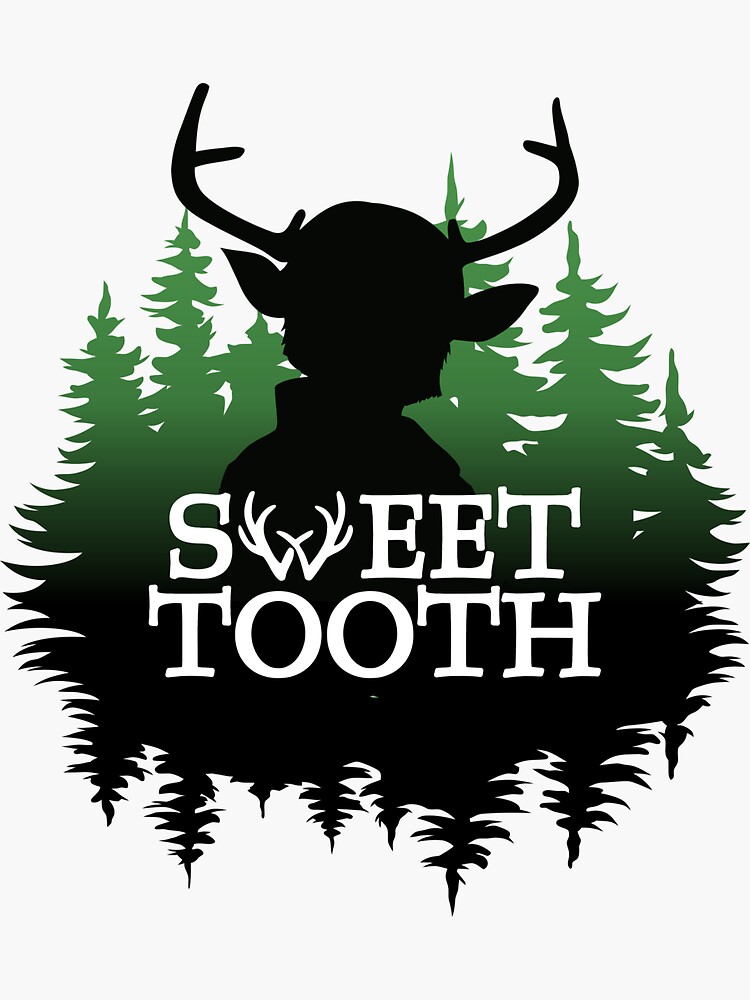 "Sweet Tooth Fan Logo" Sticker for Sale by ThomasKadmon | Redbubble