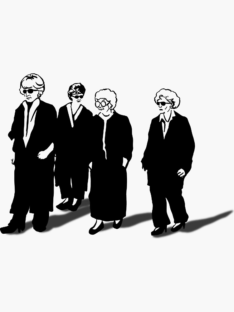 " Reservoir Girls" Sticker for Sale by Herrera Marius | Redbubble
