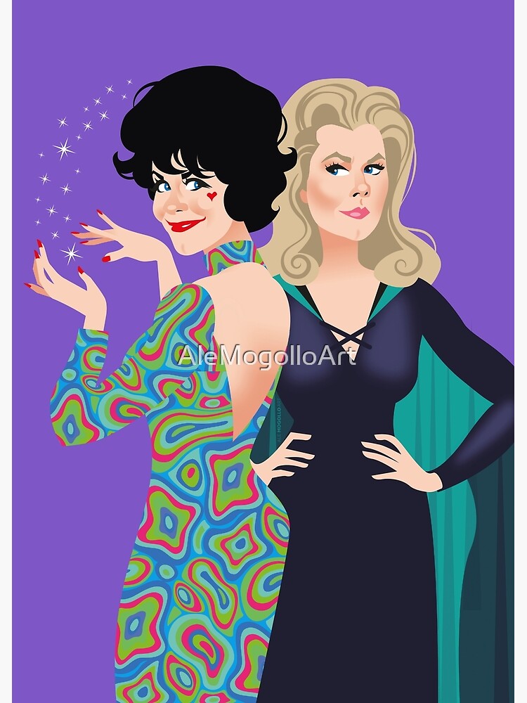 "Bewitching Cousins" Art Print for Sale by AleMogolloArt | Redbubble