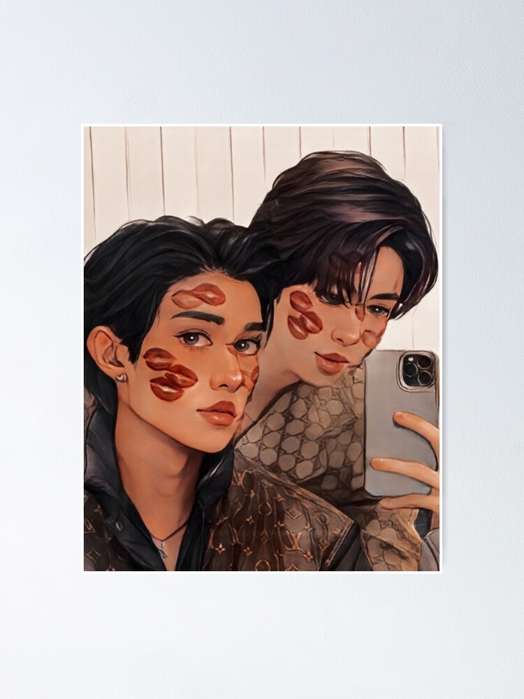 "NetJames Bed Friend fanart kisses marks BL series couple thai" Poster ...